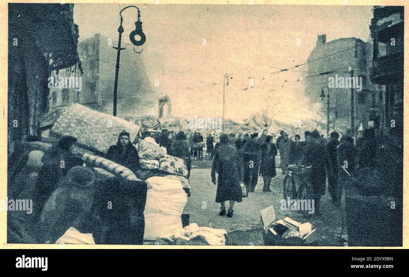 Berlin streets ww2 hi-res stock photography and images - Alamy
