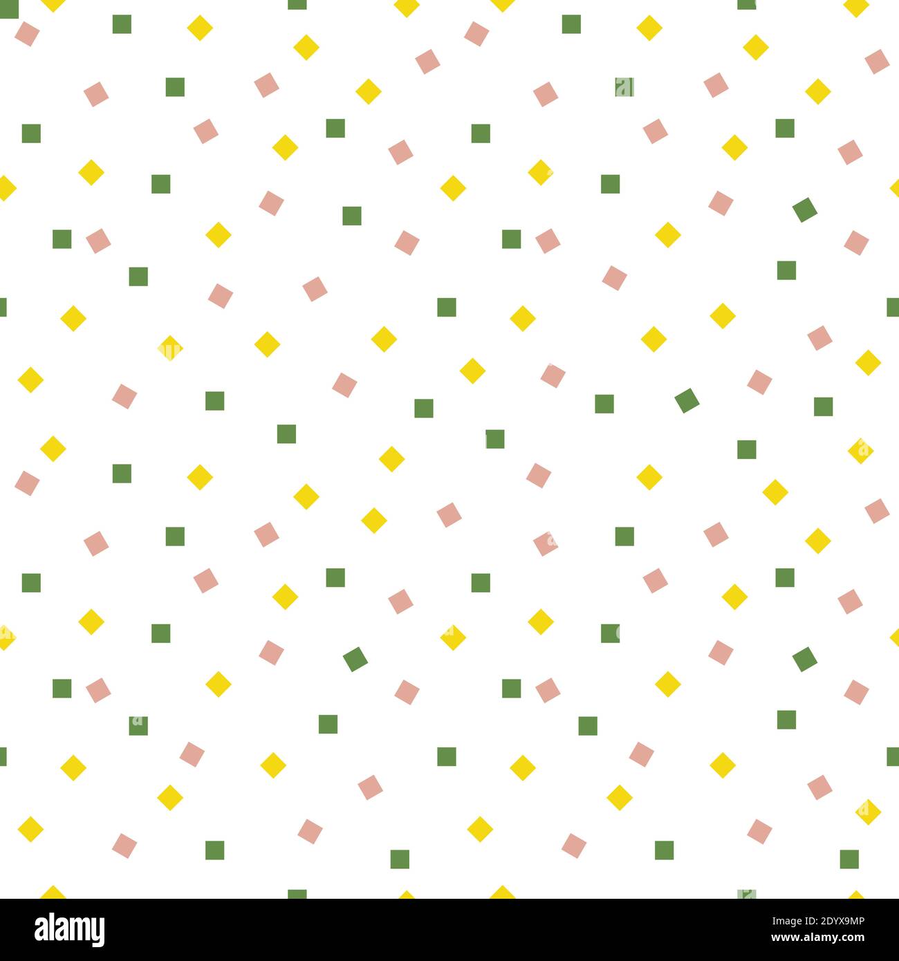 Seamless pattern with geometric shapes, white background Stock Photo ...