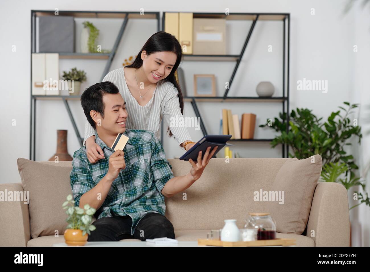 Ordering food delivery Stock Photo - Alamy