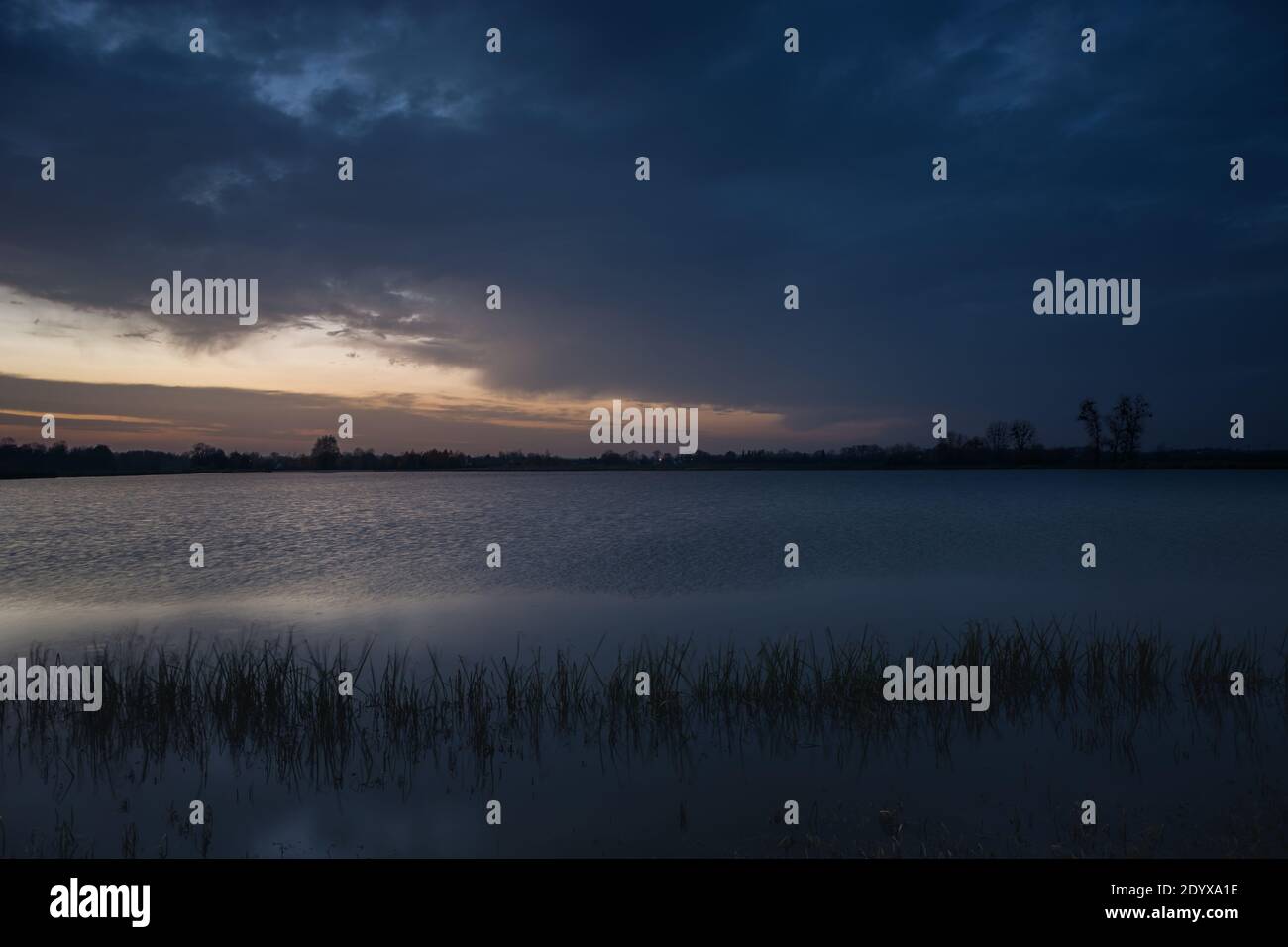 Dark evening hi-res stock photography and images - Alamy