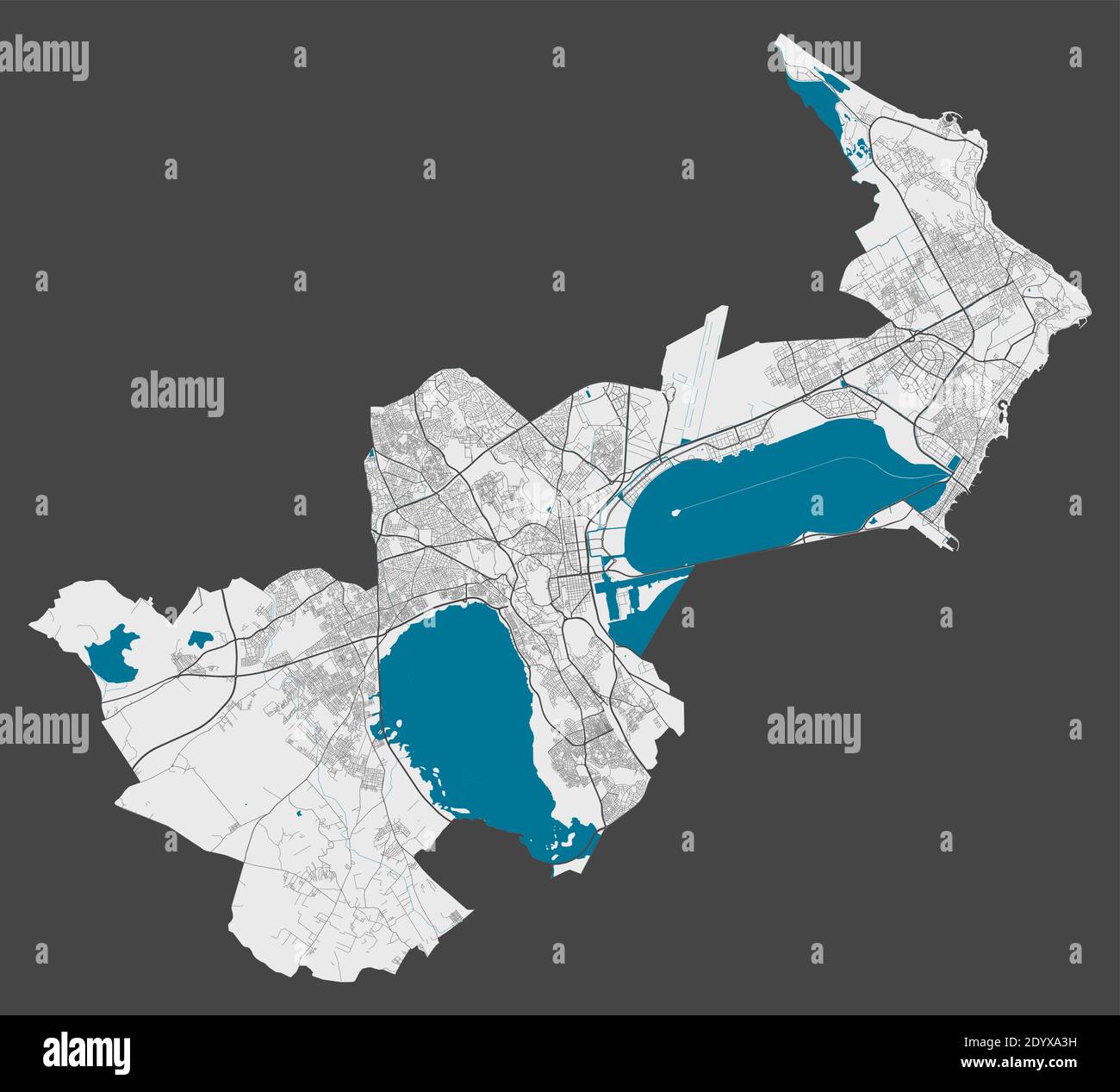 Tunisia tunis city Stock Vector Images - Alamy