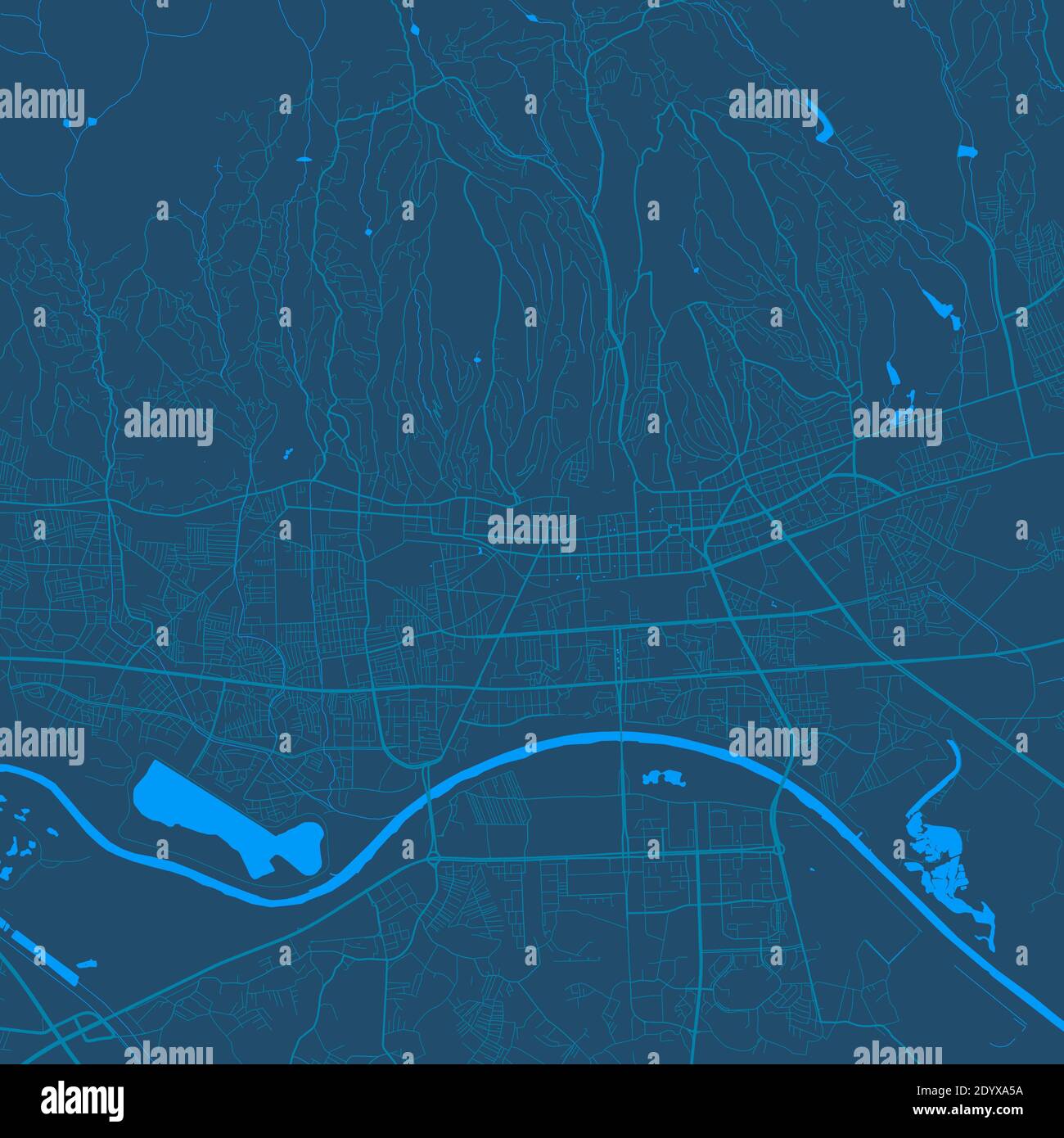 Zagreb street map Stock Vector Images - Alamy