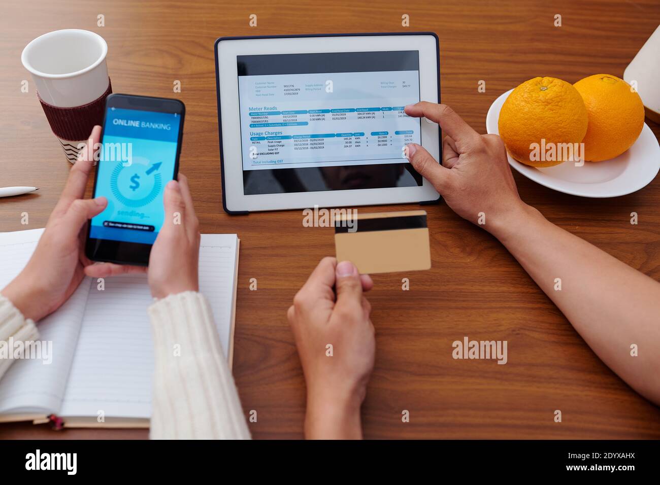 Check energy consumption hi-res stock photography and images - Alamy