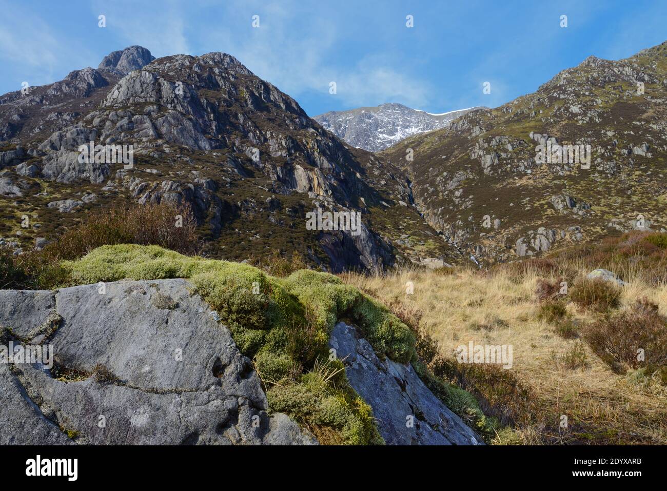 Y Garn is a mountain in the Glyderau range (the Glyders) in the ...