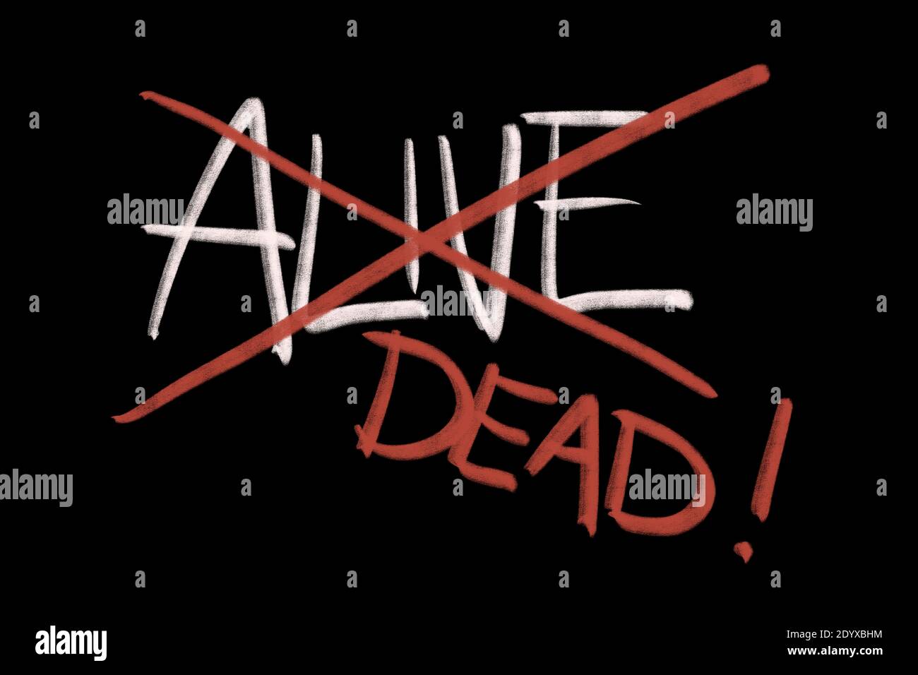 Change from being alive to be ing dead - deadly decease and death ...