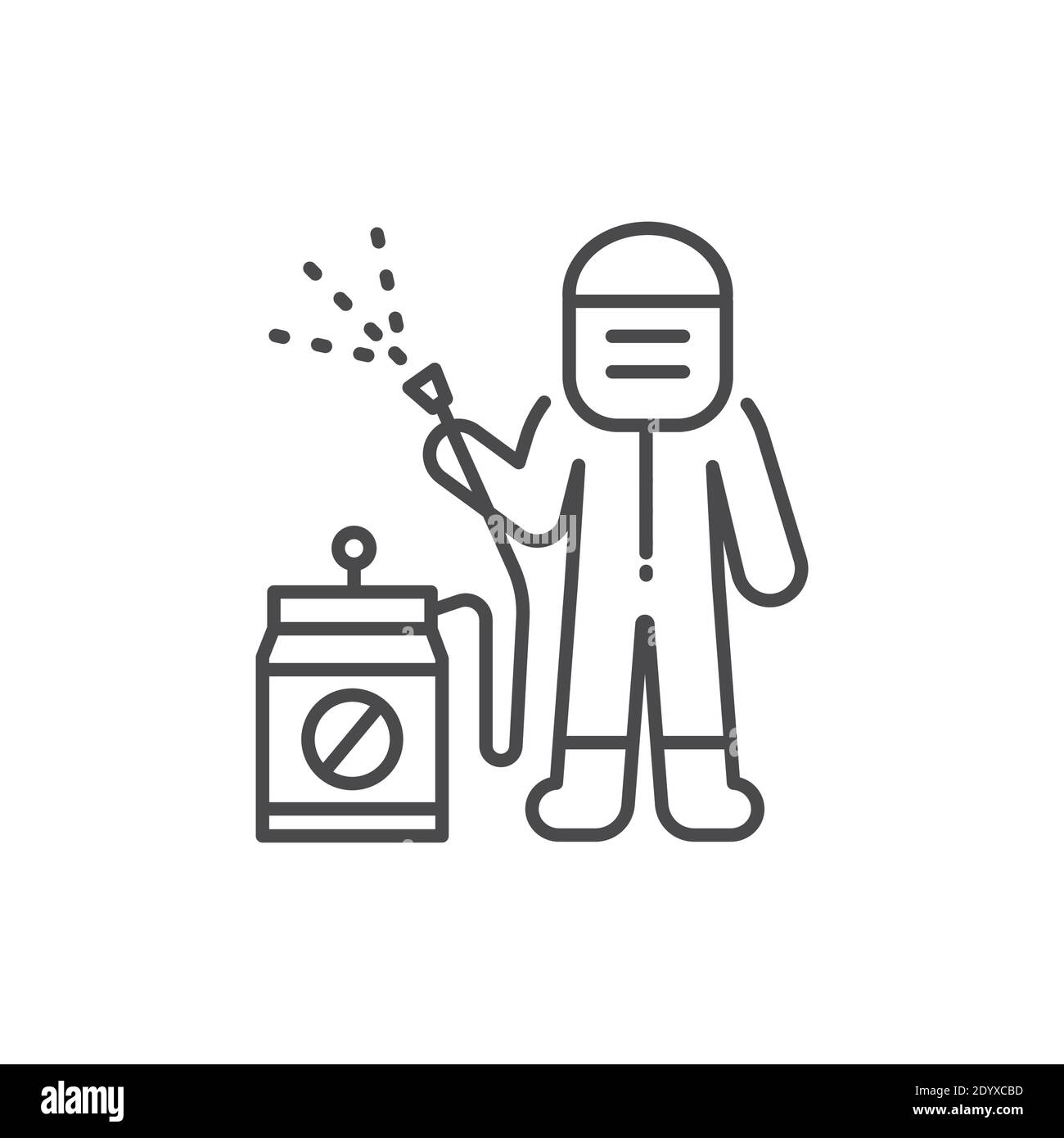 Pest control color line icon. Pictogram for web page, mobile app, promo ...