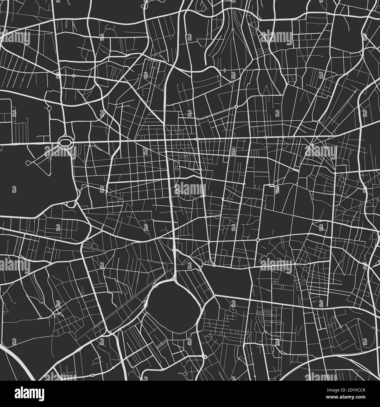 Tehran city map Stock Vector Images - Alamy