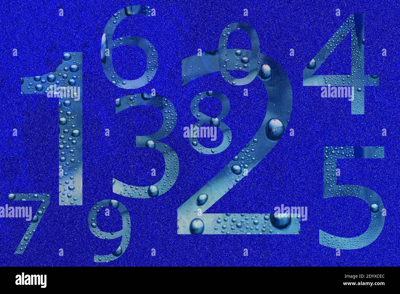 Numbers poster hi-res stock photography and images - Alamy