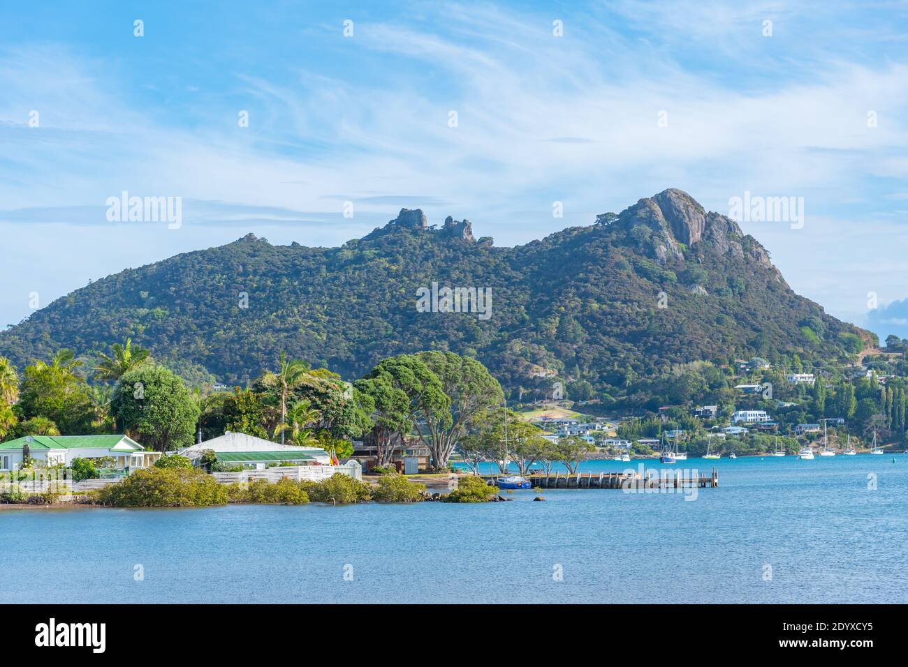 Landscape of Whangarei Heads in New Zealand Stock Photo - Alamy