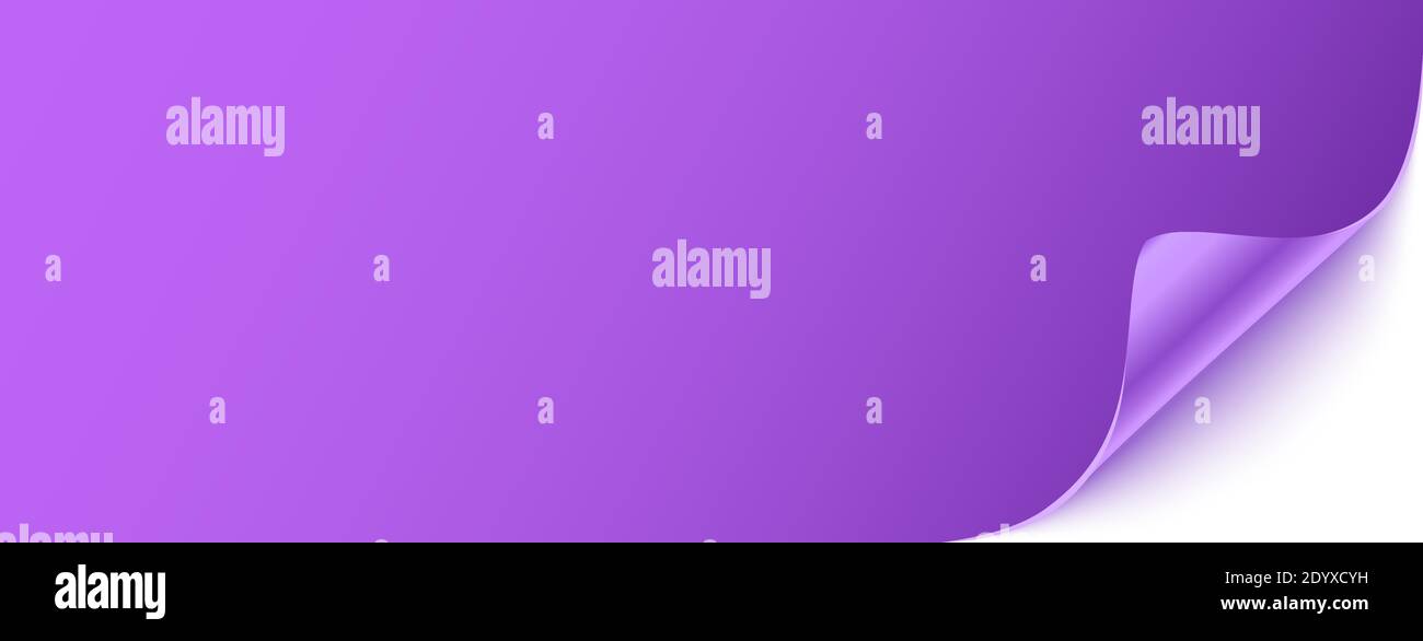 Purple web header background. Horizontal banner template Stock Vector ...