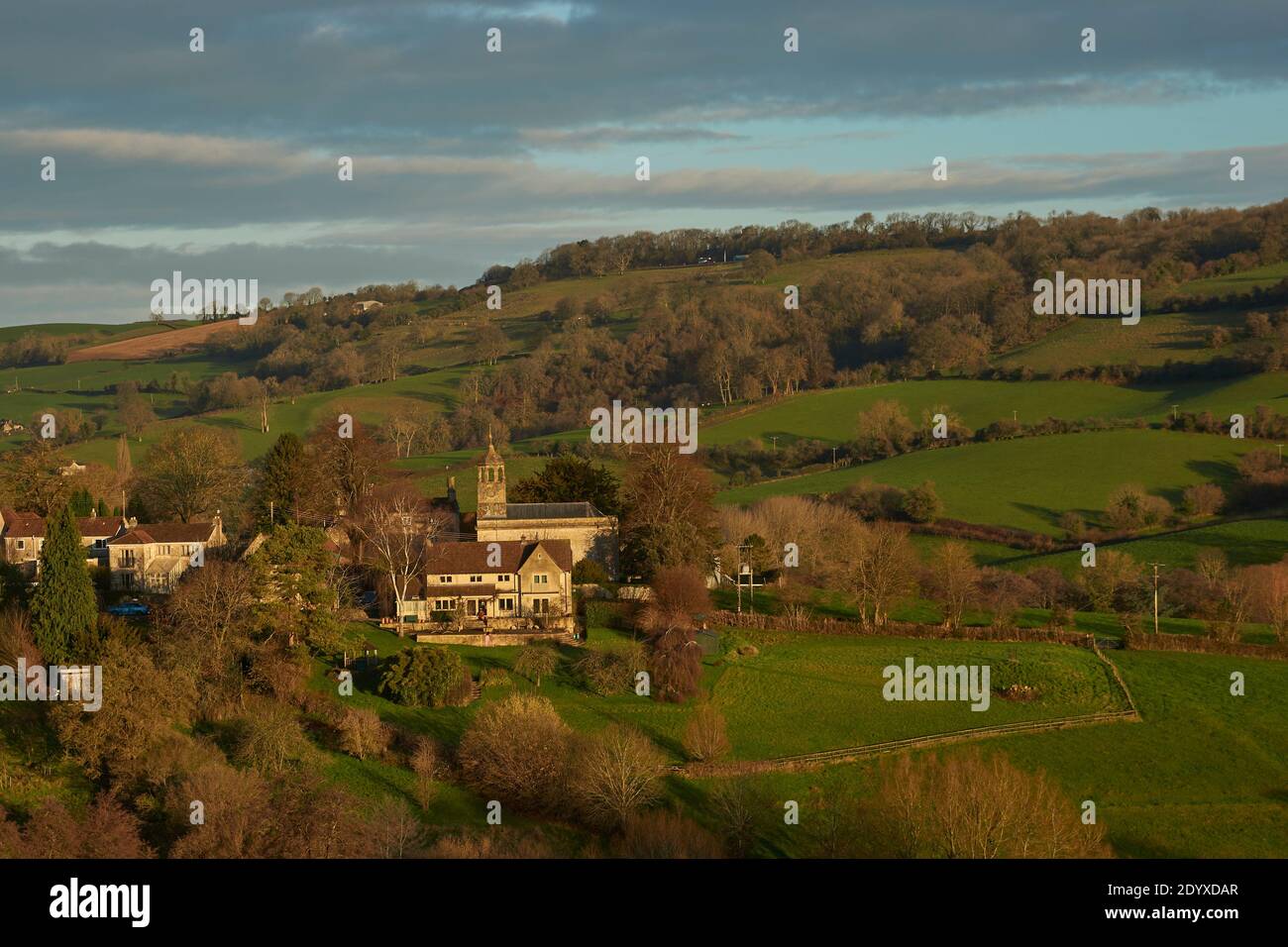 Cotswolds area of outstanding natural beauty hi-res stock photography ...