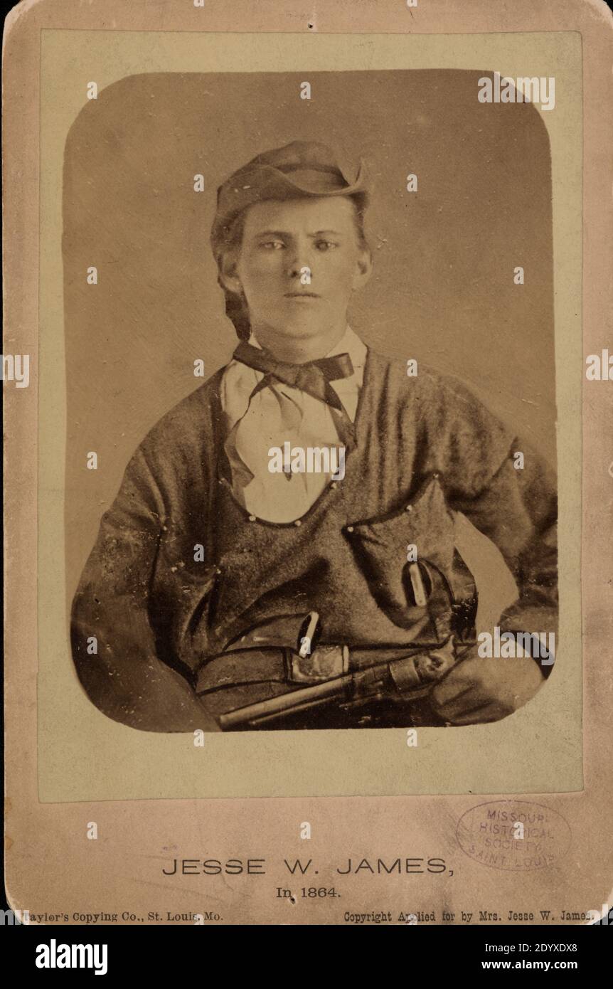 Jesse james poster hi-res stock photography and images - Alamy