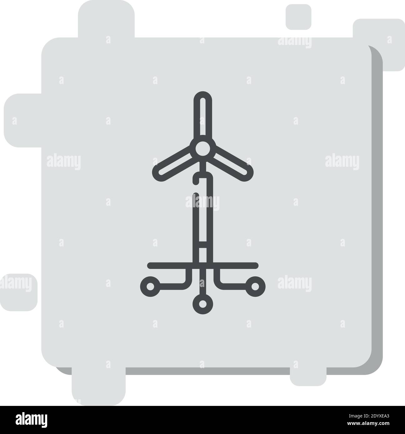 windmill vector icon modern simple vector illustration Stock Vector ...