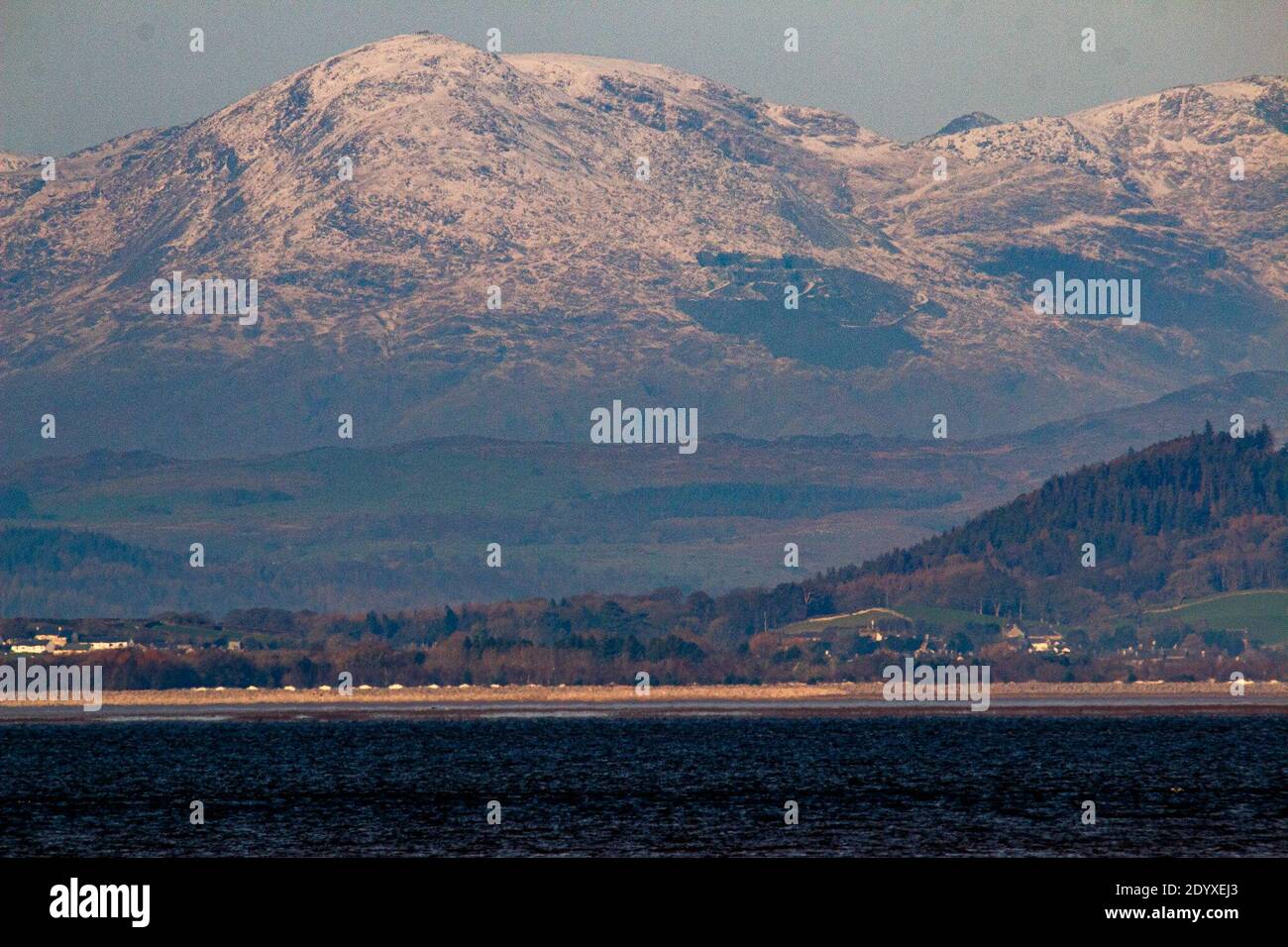 south Lakeland Fells Cumbria United Kingdom 28th December 2020snow on ...