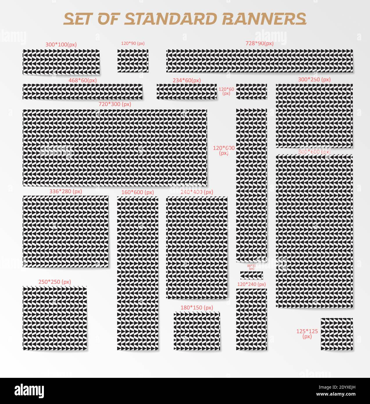 Standard banner size hi-res stock photography and images - Alamy