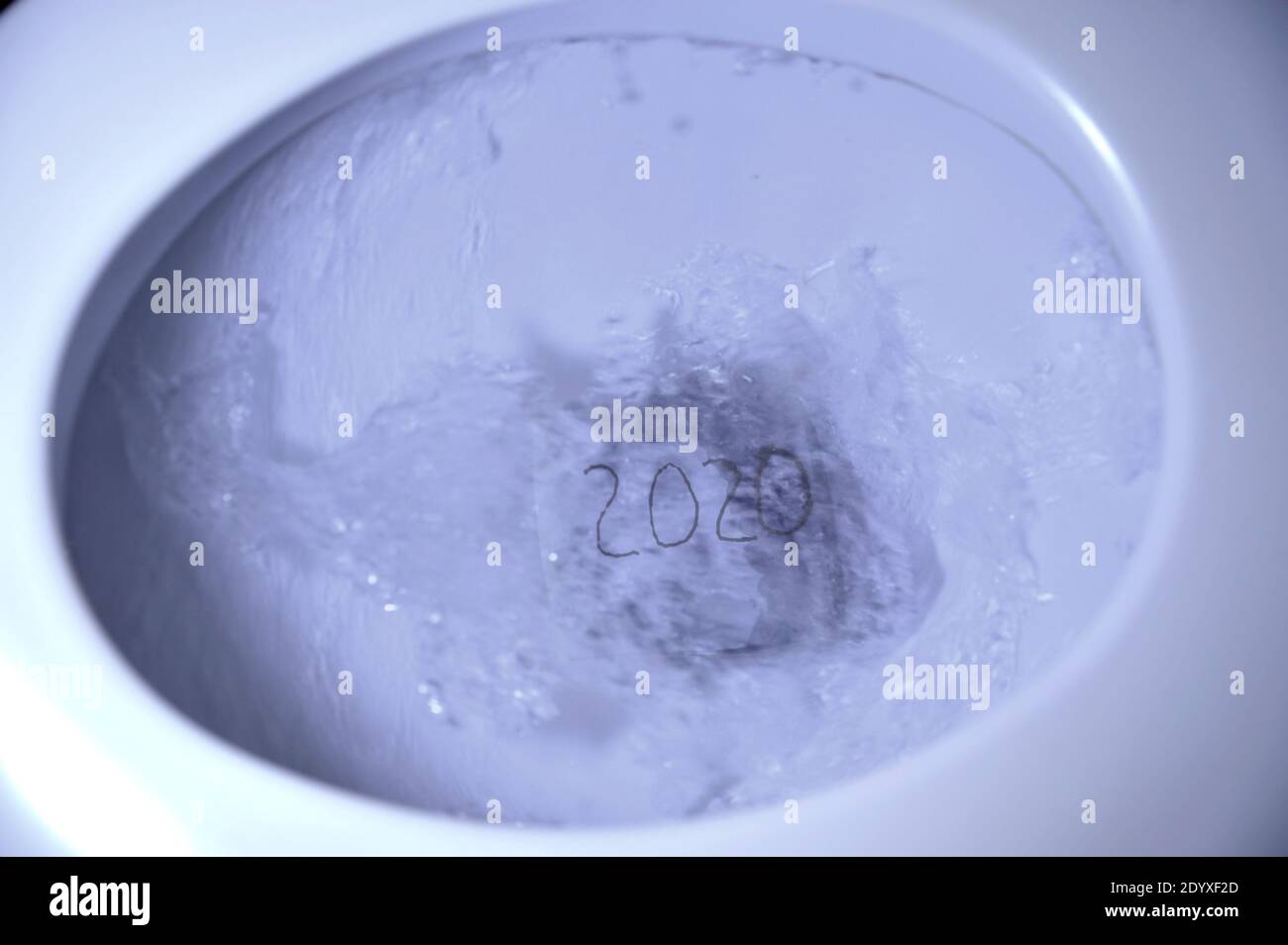 Saying goodbye to year 2020 as it deserves Stock Photo - Alamy