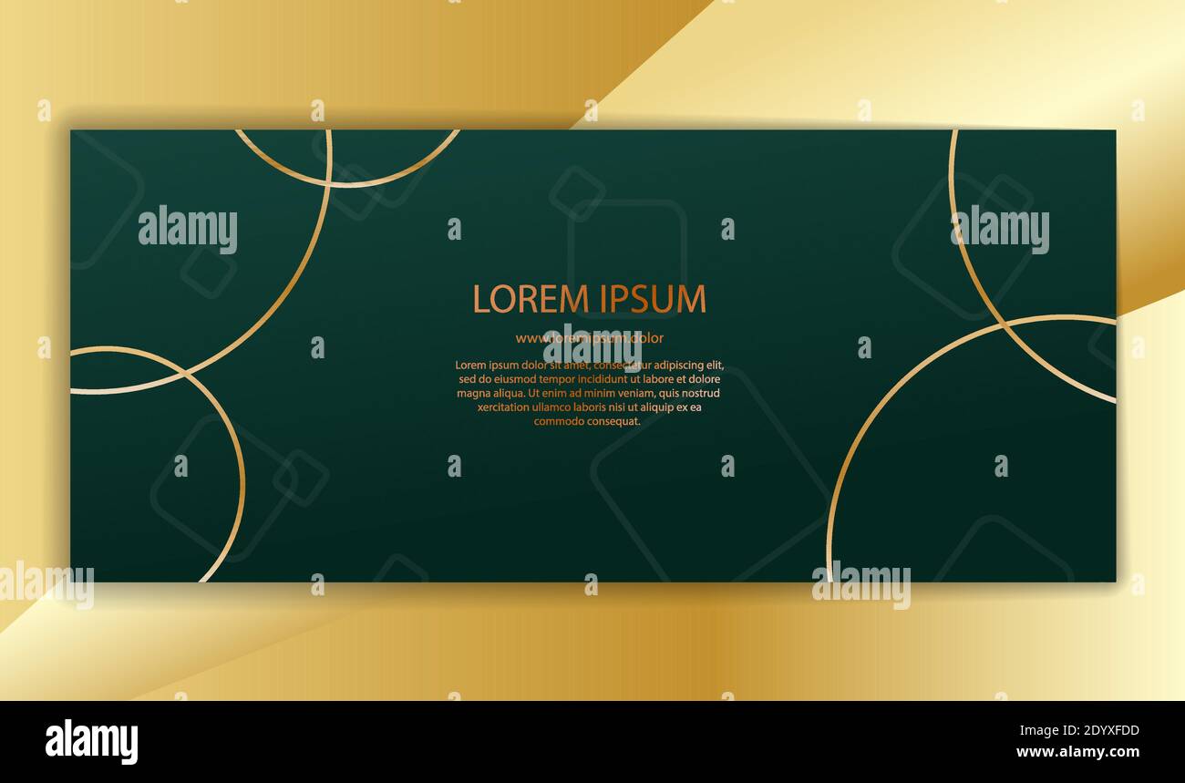 banner with geometric shapes. Color vector illustration for printed ...