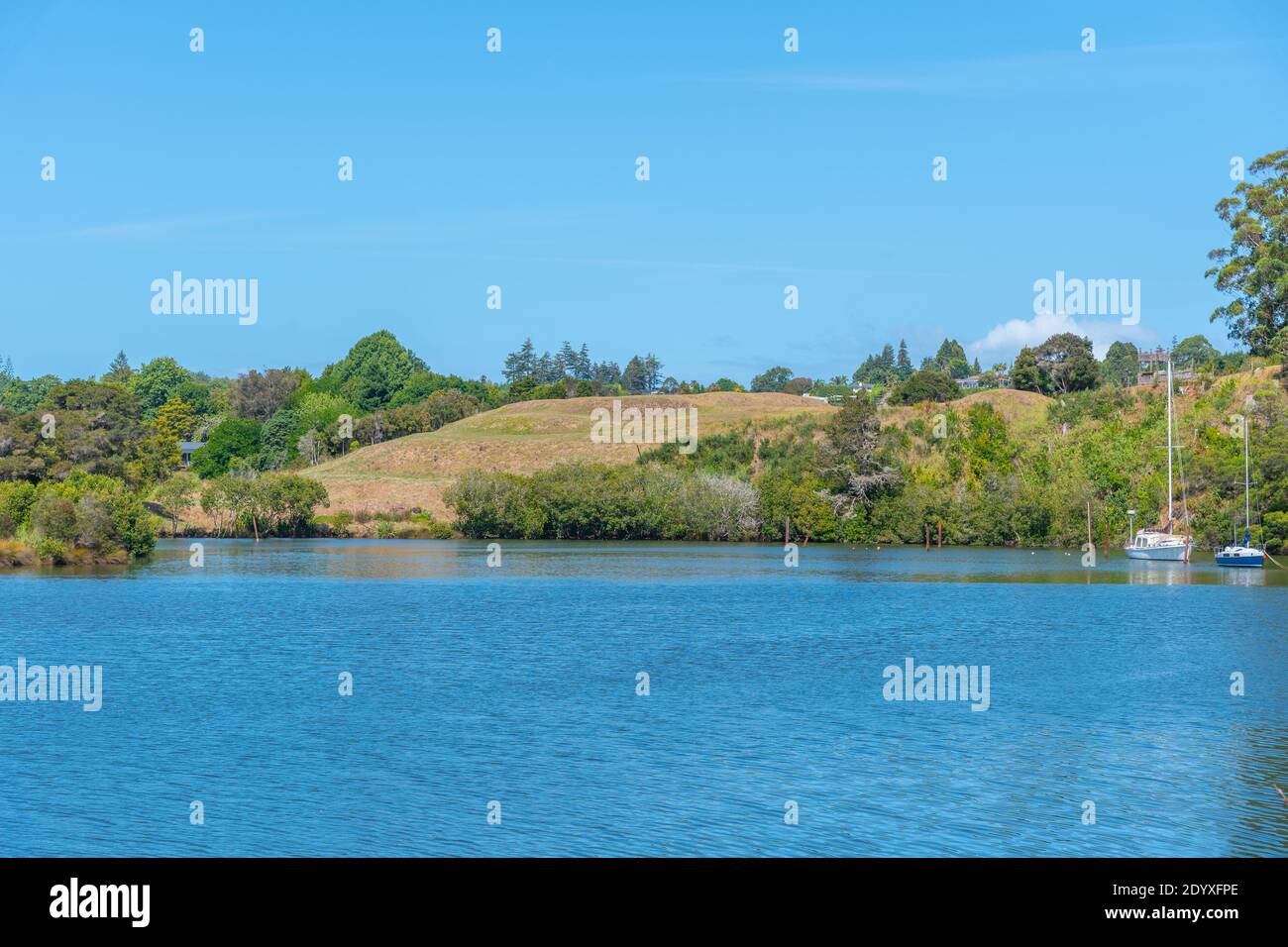 Maori hill fort hi-res stock photography and images - Alamy