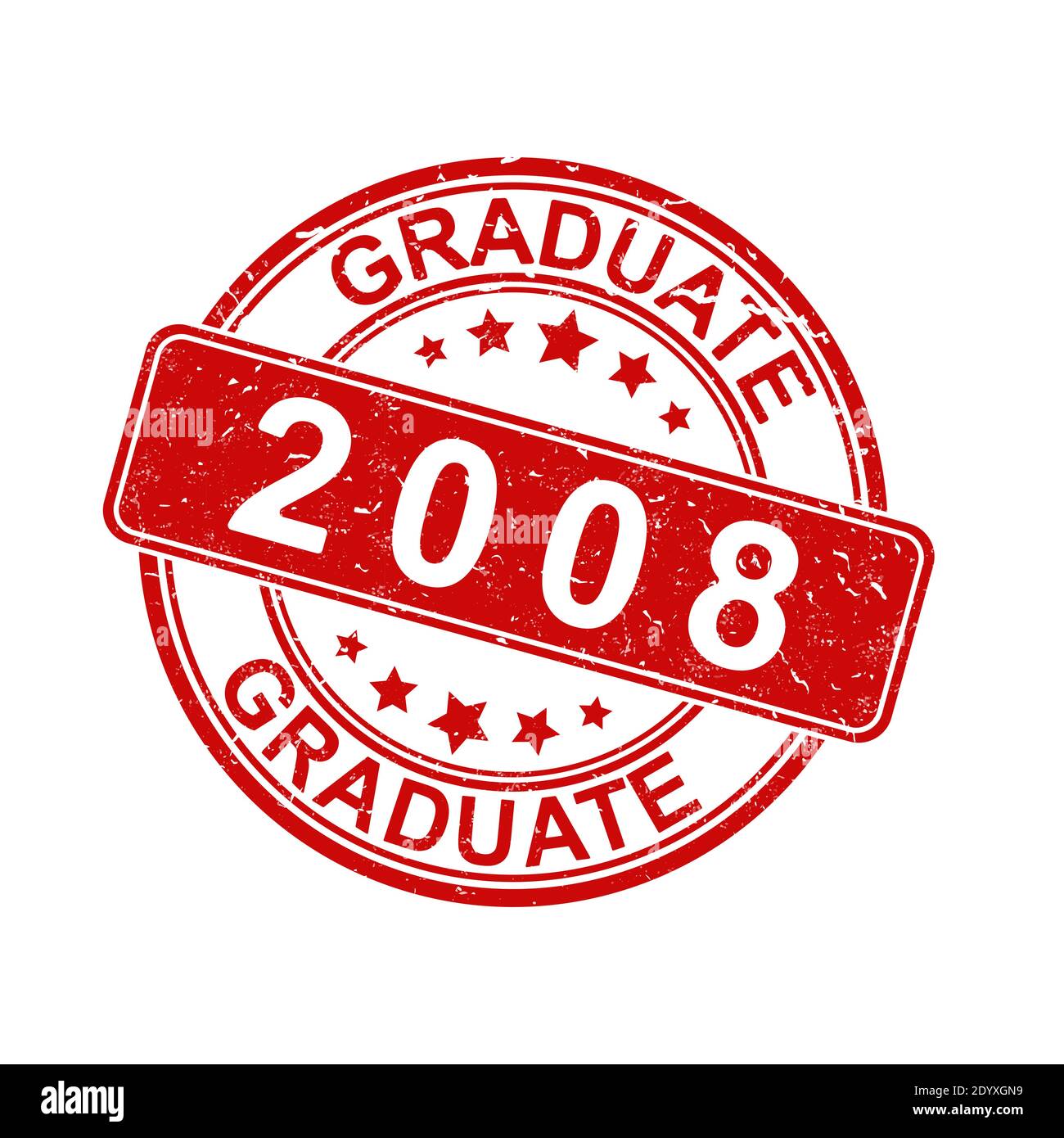 2008 graduation Stock Vector Images - Alamy