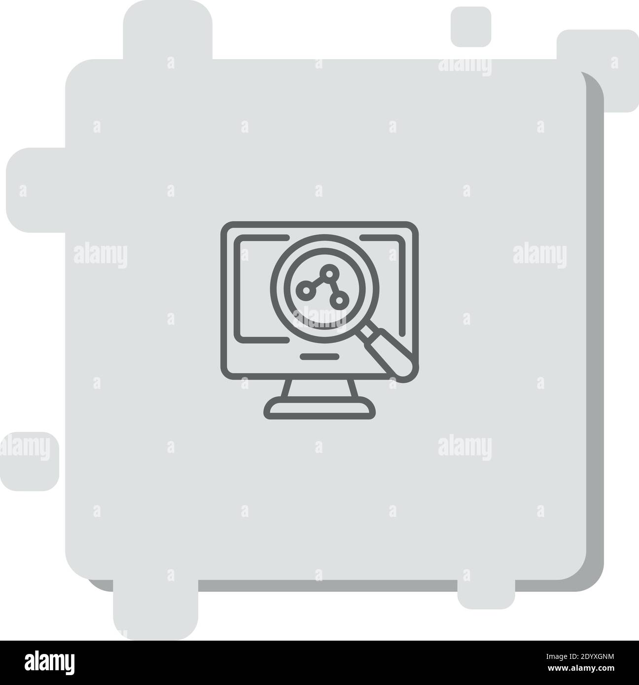 sharing vector icon modern simple vector illustration Stock Vector ...