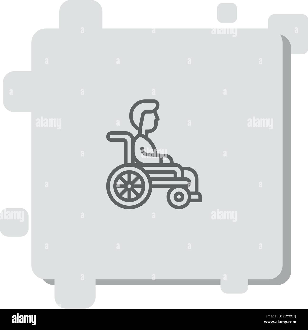 accessibility vector icon modern simple vector illustration Stock ...