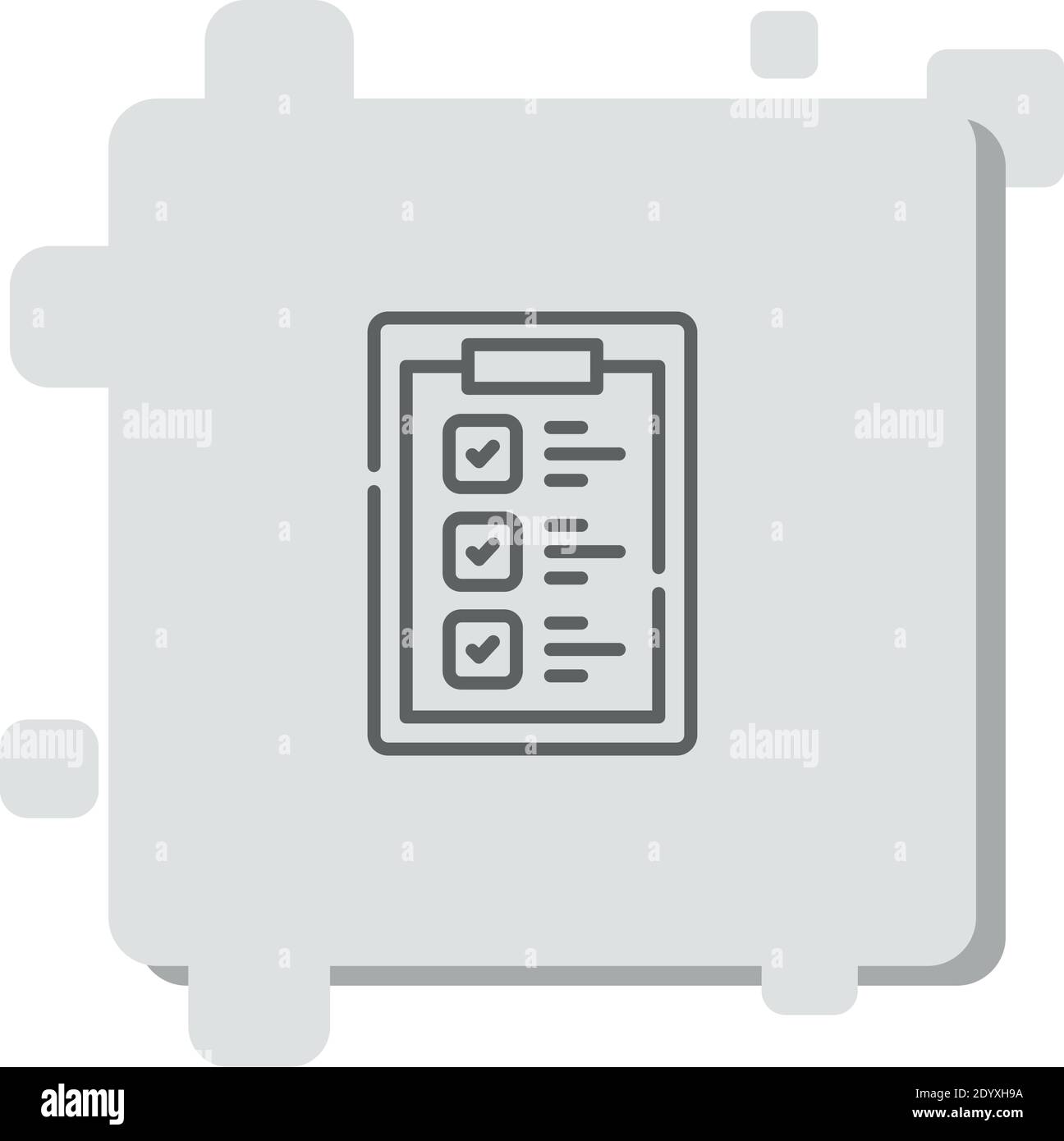 check list vector icon modern simple vector illustration Stock Vector ...