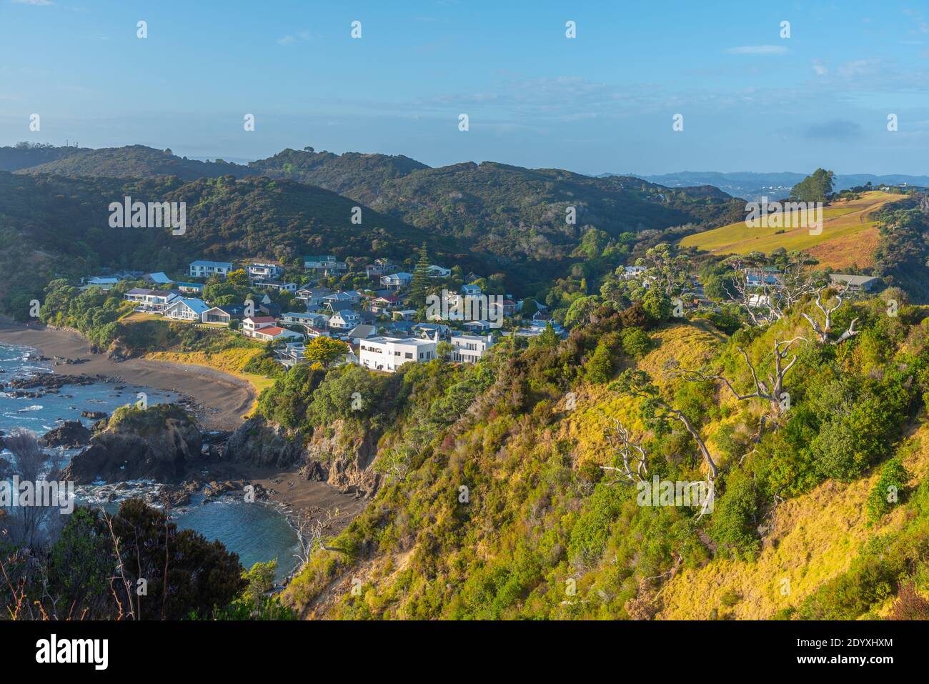 Tapeka point near Russell, New Zealand Stock Photo - Alamy