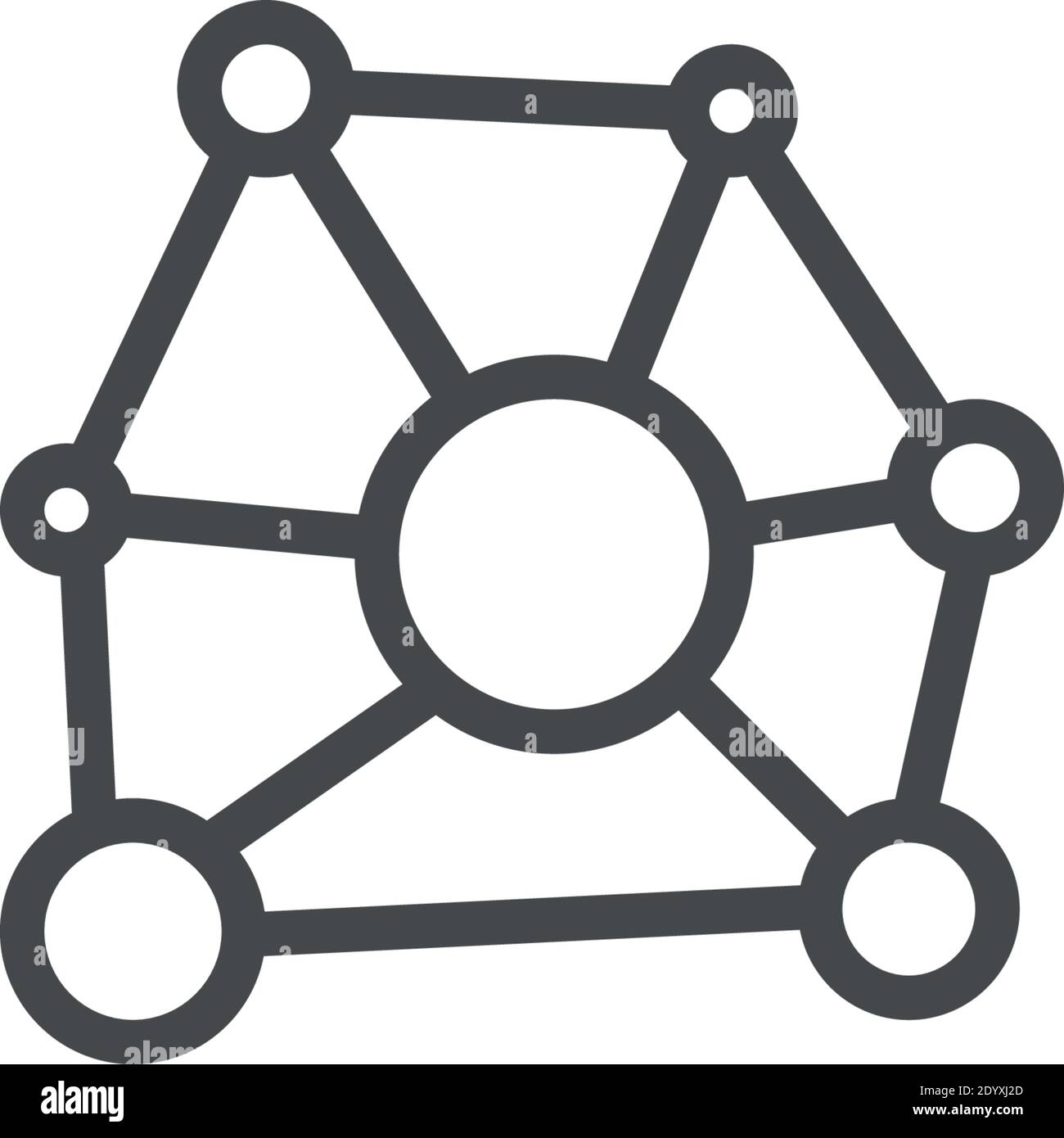 networking vector icon modern simple vector illustration Stock Vector ...