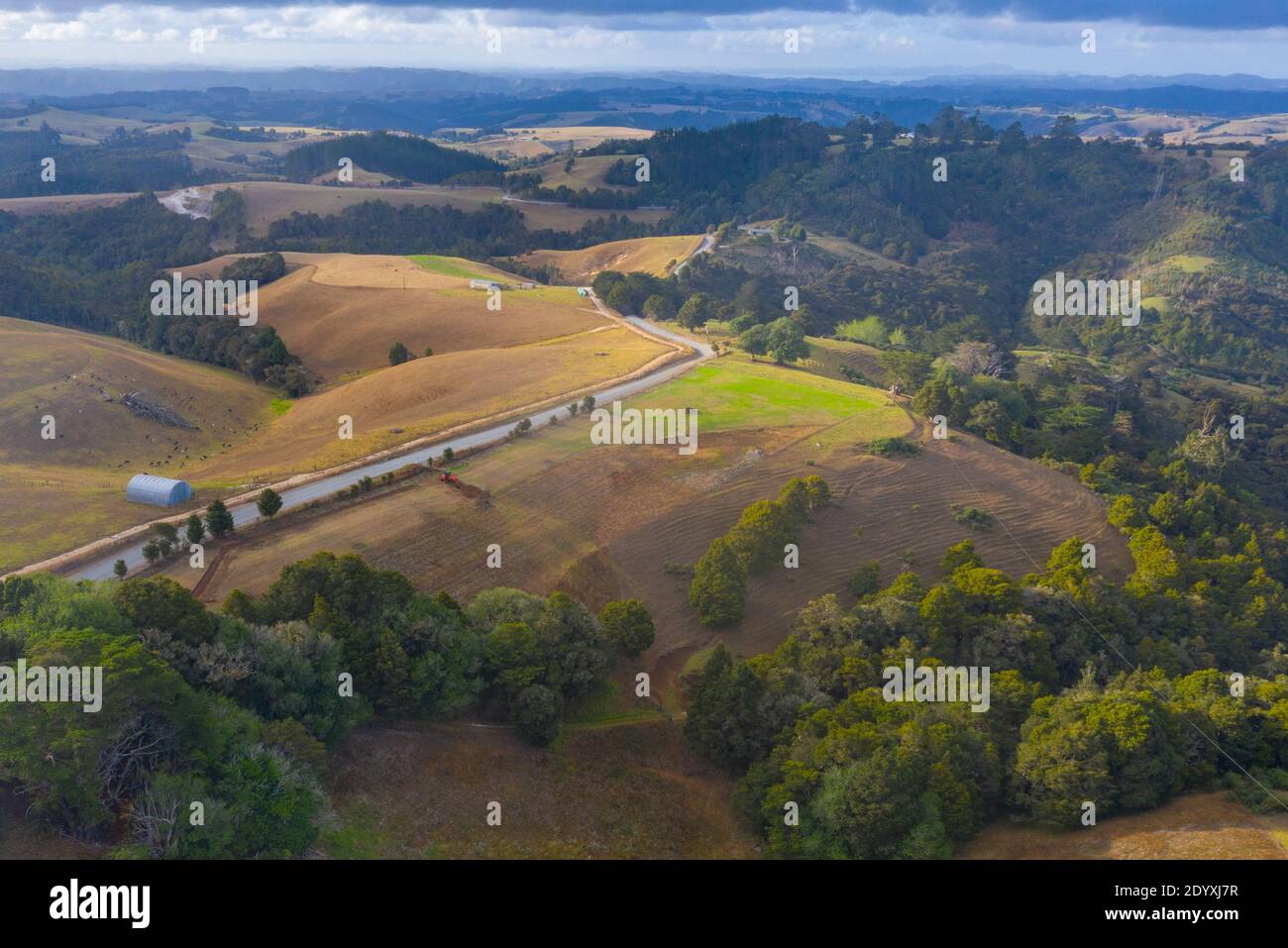 Landscape of Northland region in New Zealand Stock Photo - Alamy