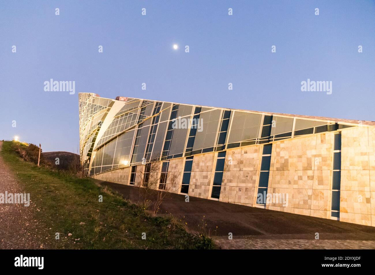 Santiago de Compostela, Spain. The City of Culture of Galicia (Cidade ...