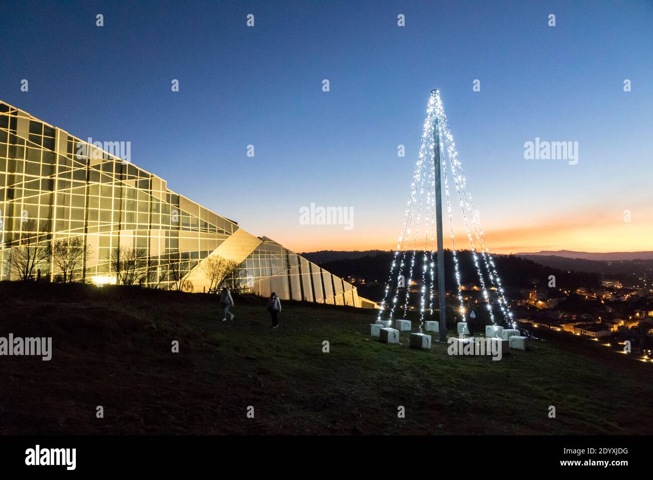 Santiago de Compostela, Spain. The City of Culture of Galicia (Cidade ...