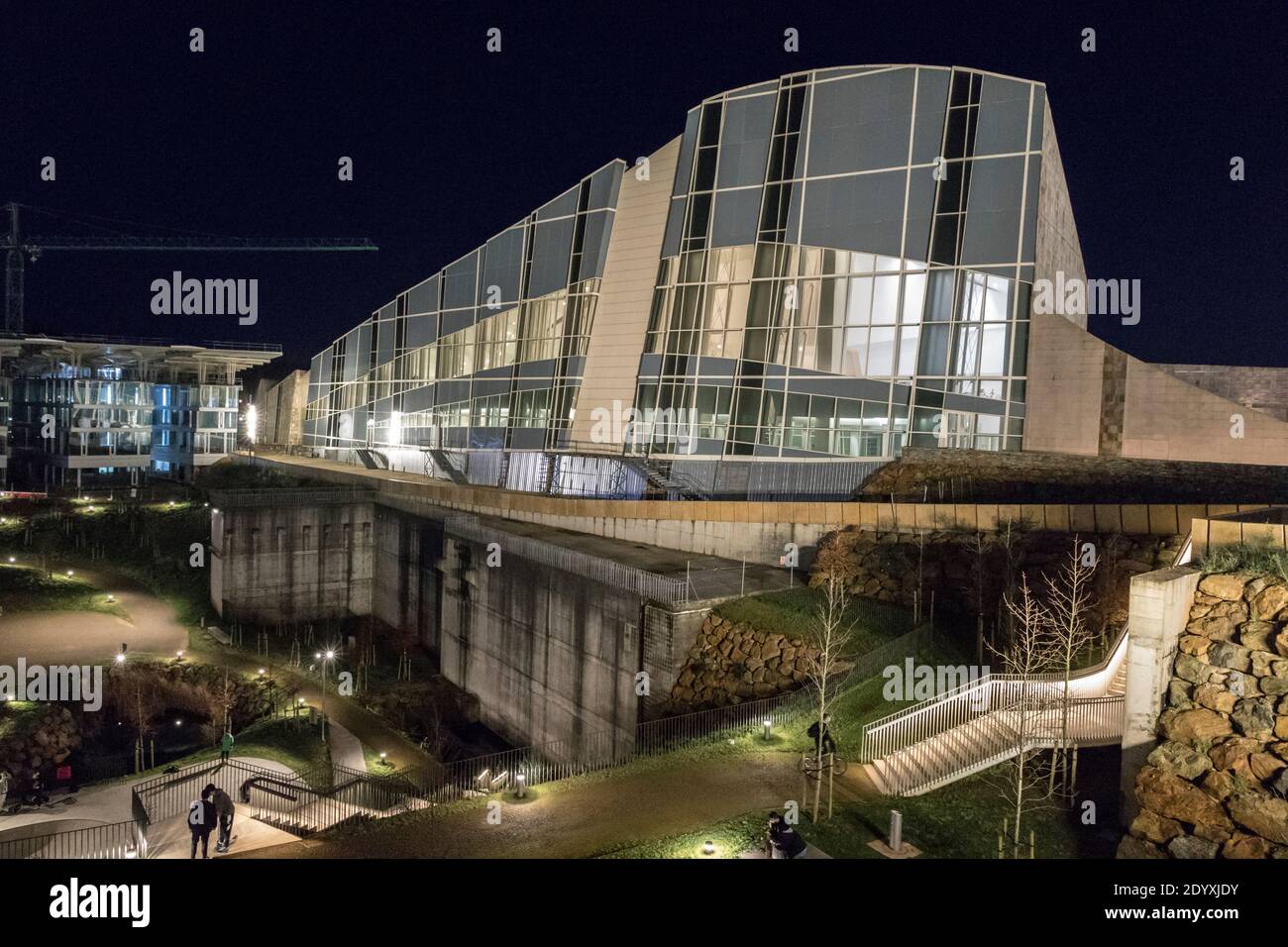 Santiago de Compostela, Spain. The City of Culture of Galicia (Cidade ...