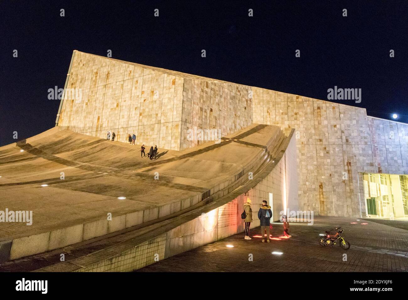 Santiago de Compostela, Spain. The City of Culture of Galicia (Cidade ...