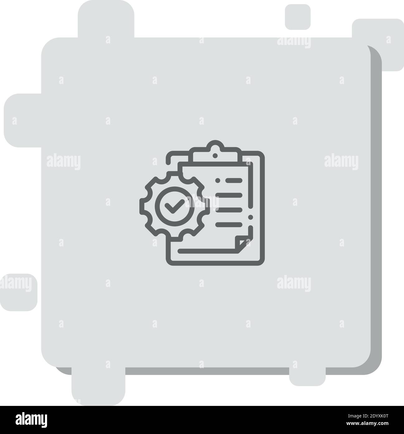 clipboard vector icon modern simple vector illustration Stock Vector ...
