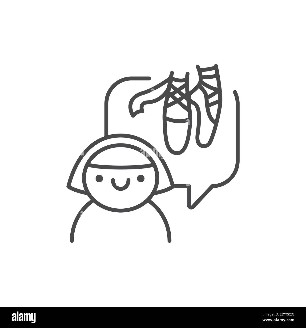 Choreography children Stock Vector Images - Alamy