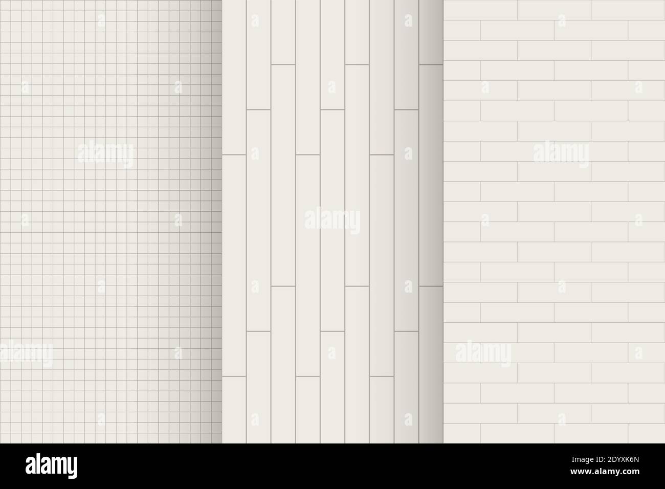 White brick ceramic Stock Vector Images - Alamy