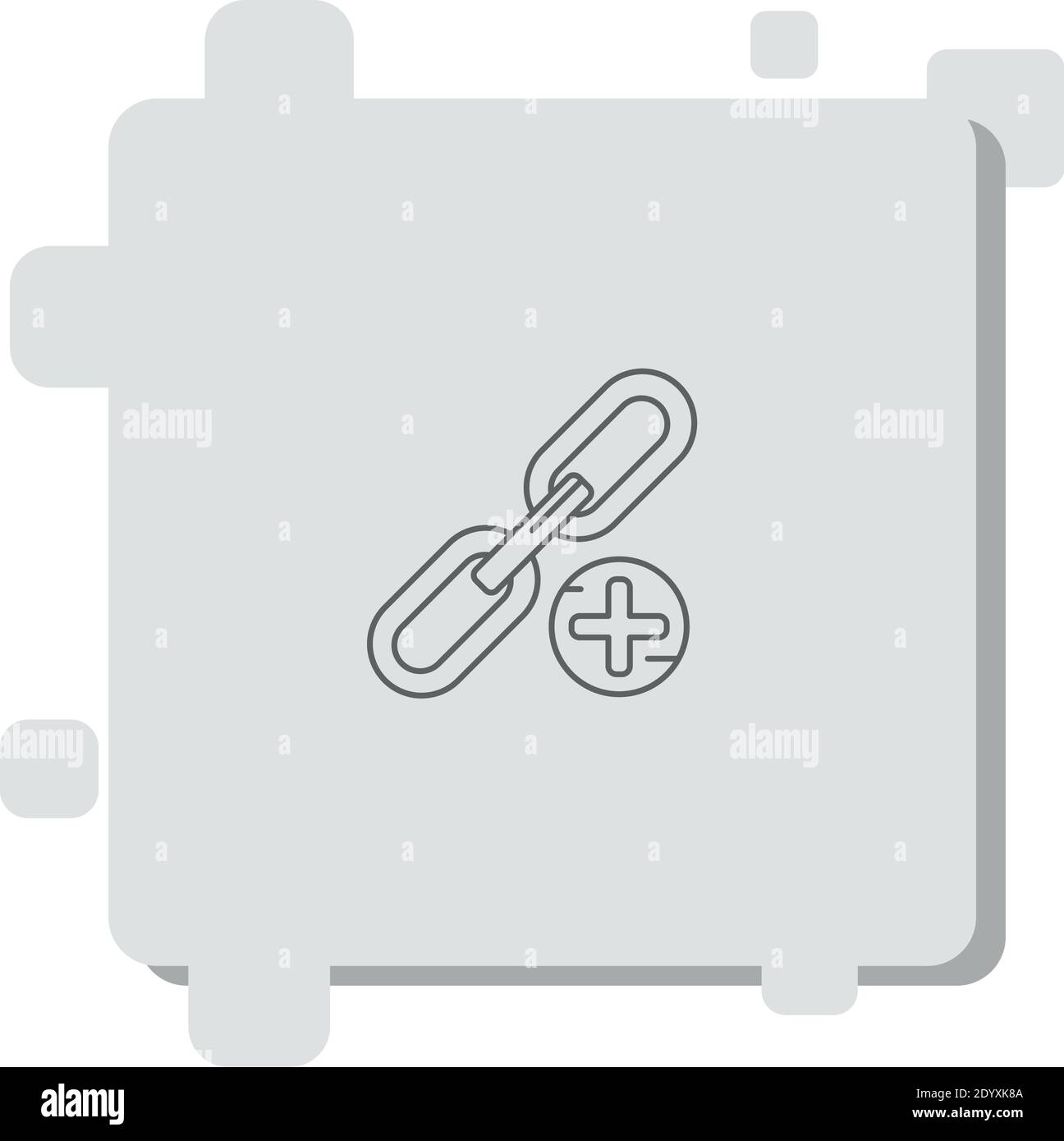 add link vector icon modern simple vector illustration Stock Vector ...