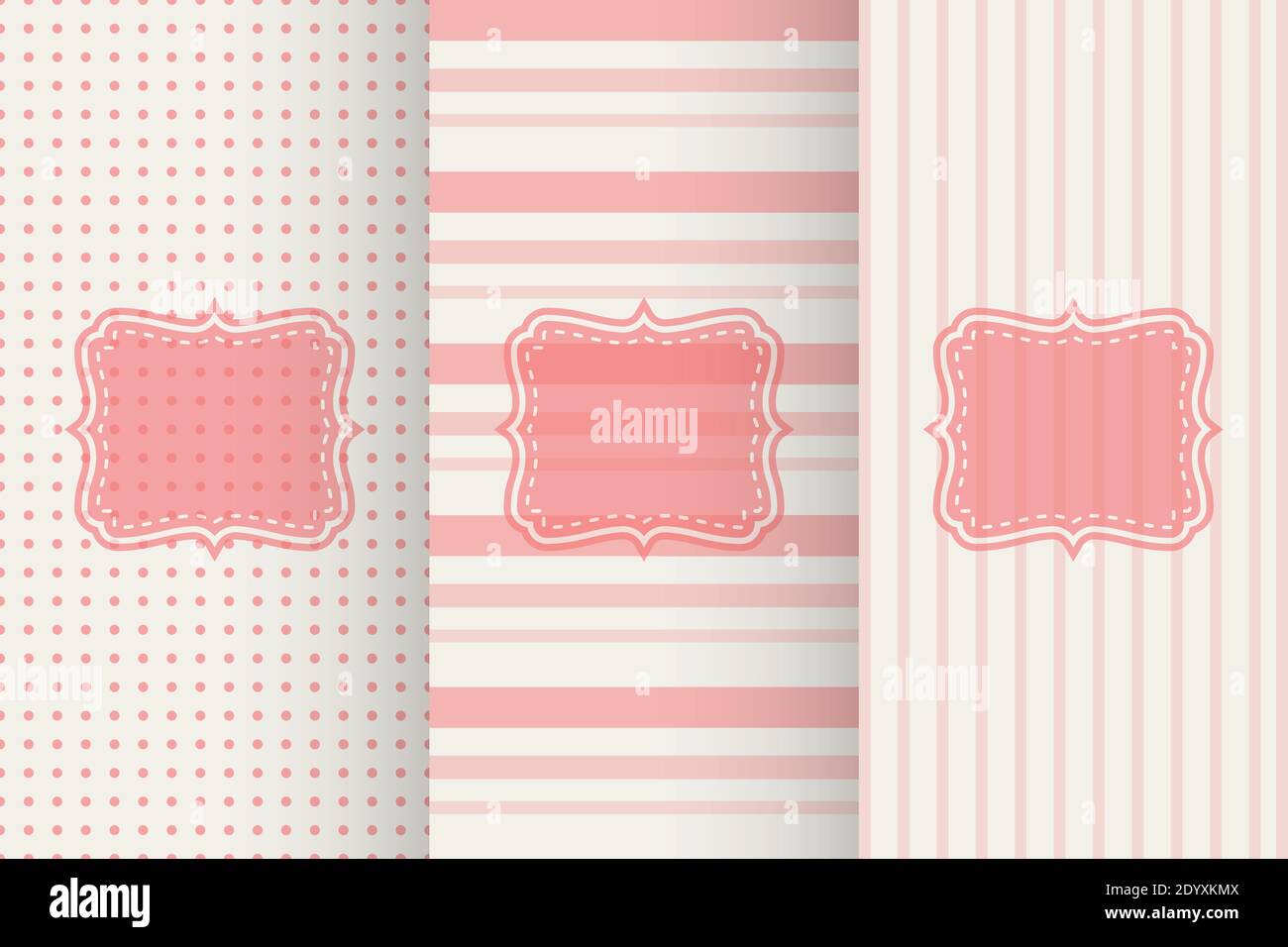 Striped soft white paper Stock Vector Images - Alamy