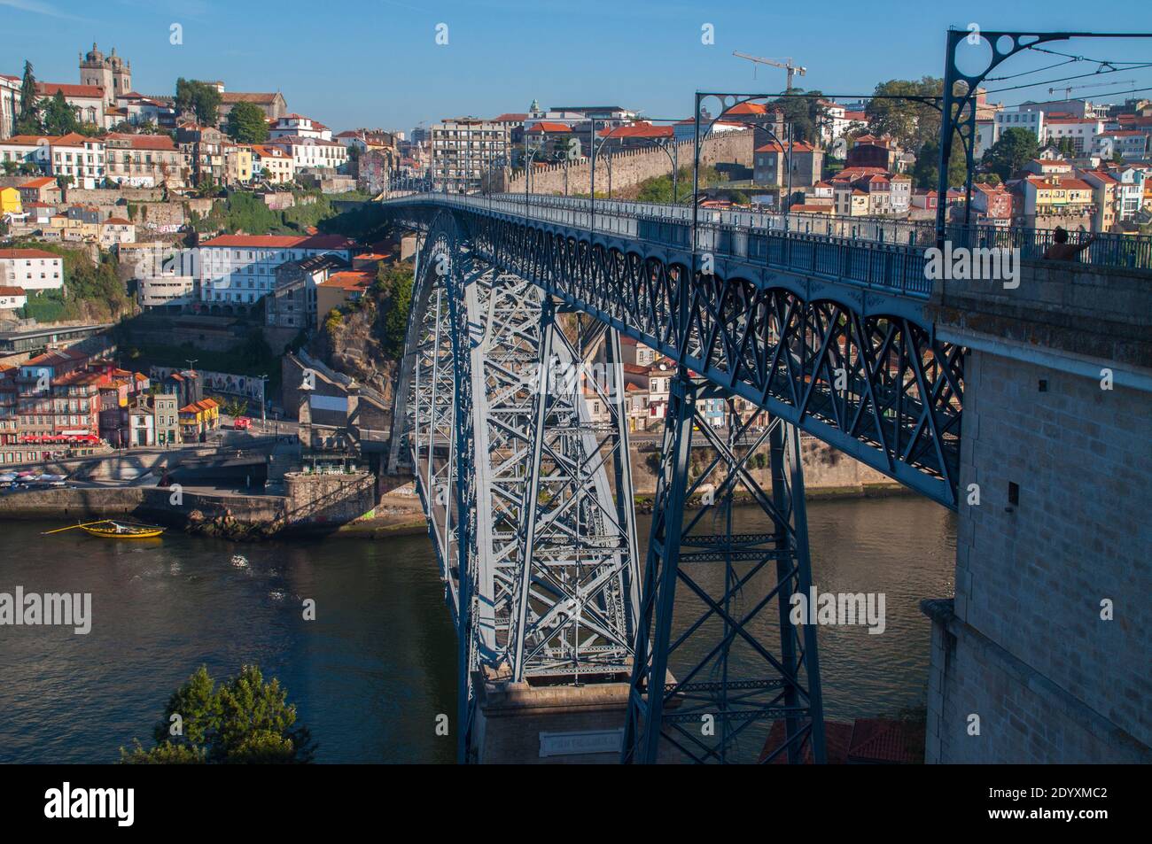 Bridge over the Douro river in Porto, Portugal Stock Photo - Alamy