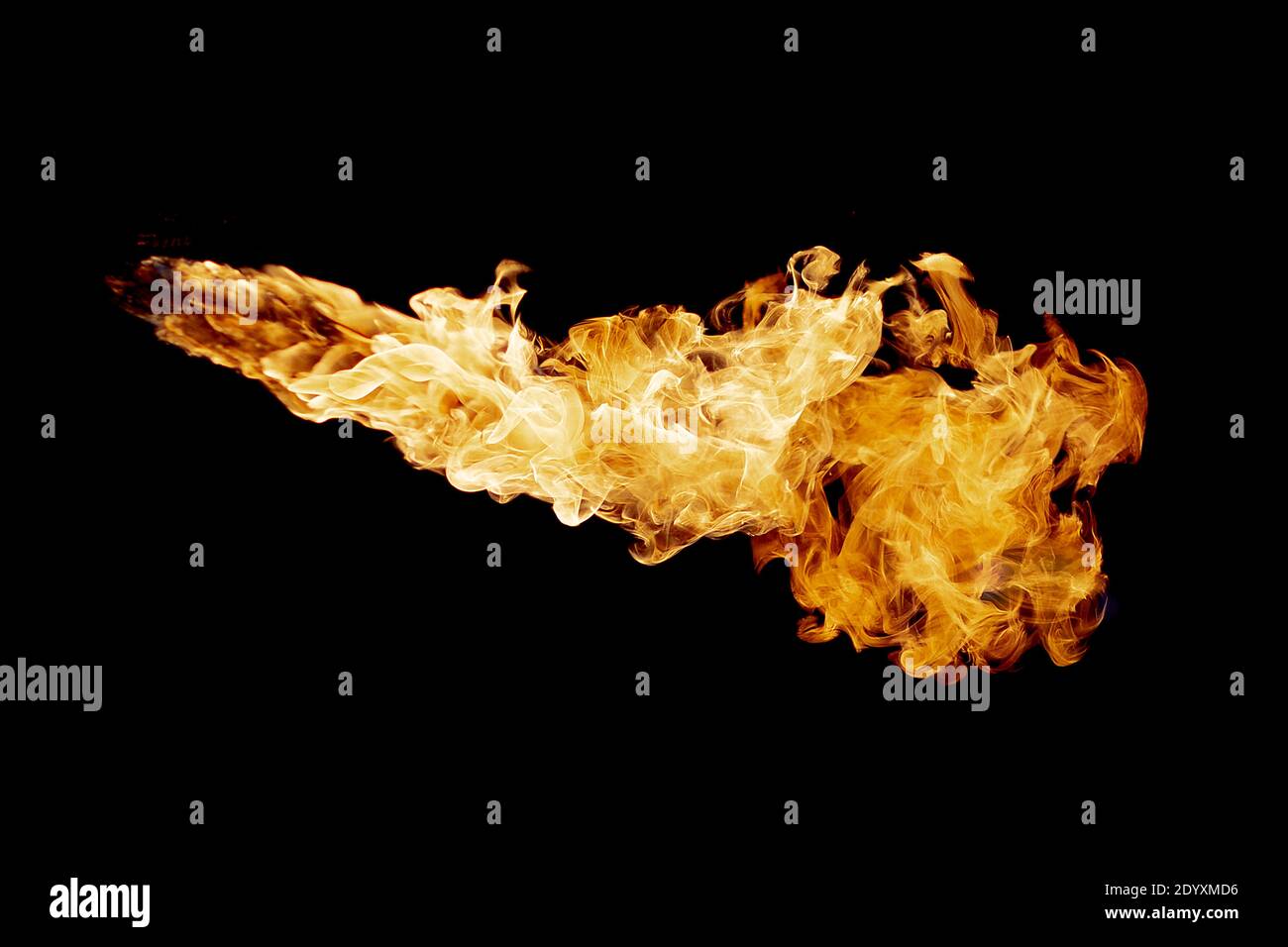Fire flame stream on hi-res stock photography and images - Alamy