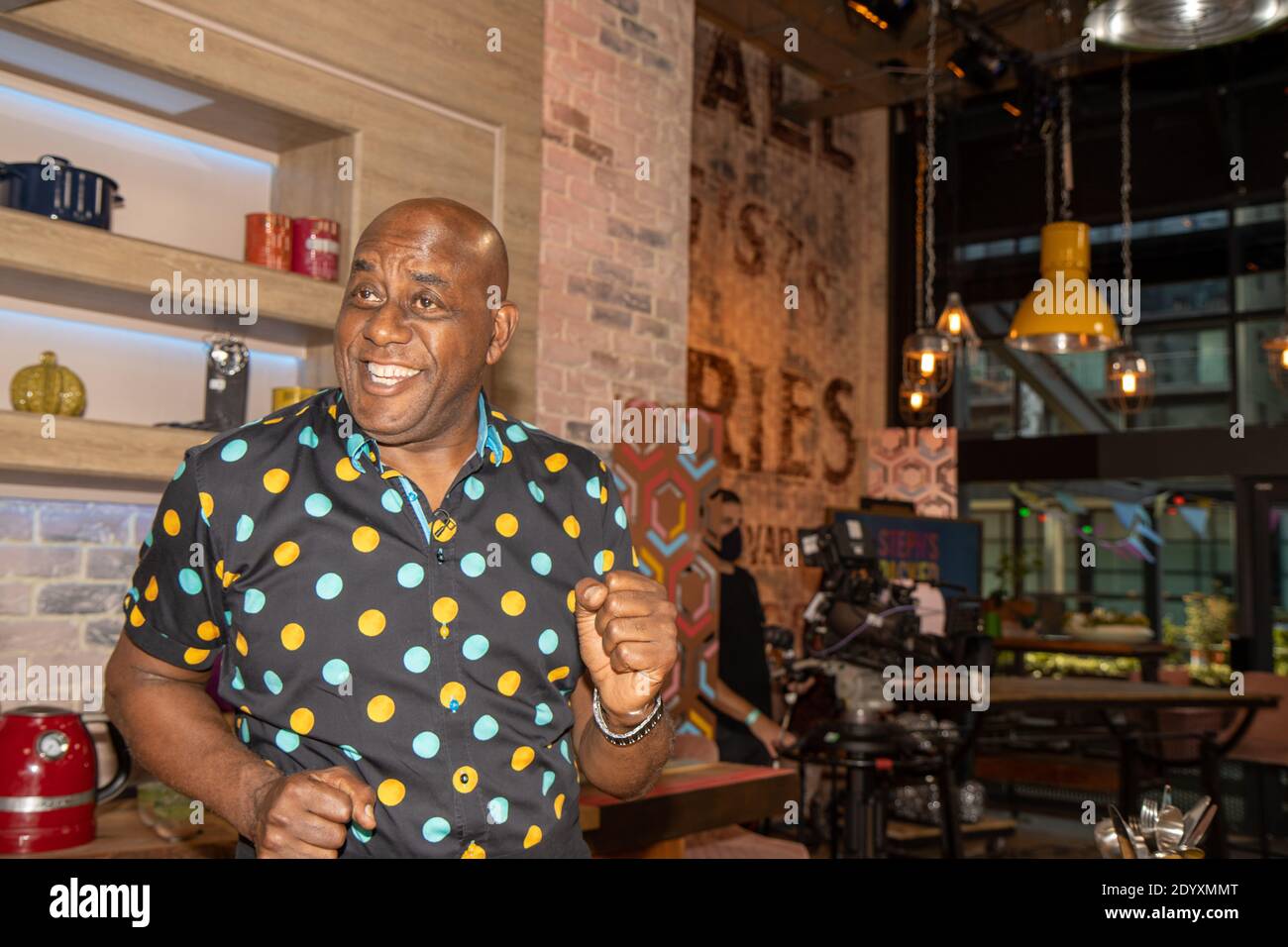 Leeds UK, 21st Sep 2020: The British TV Presenter and Chef Ainsley ...