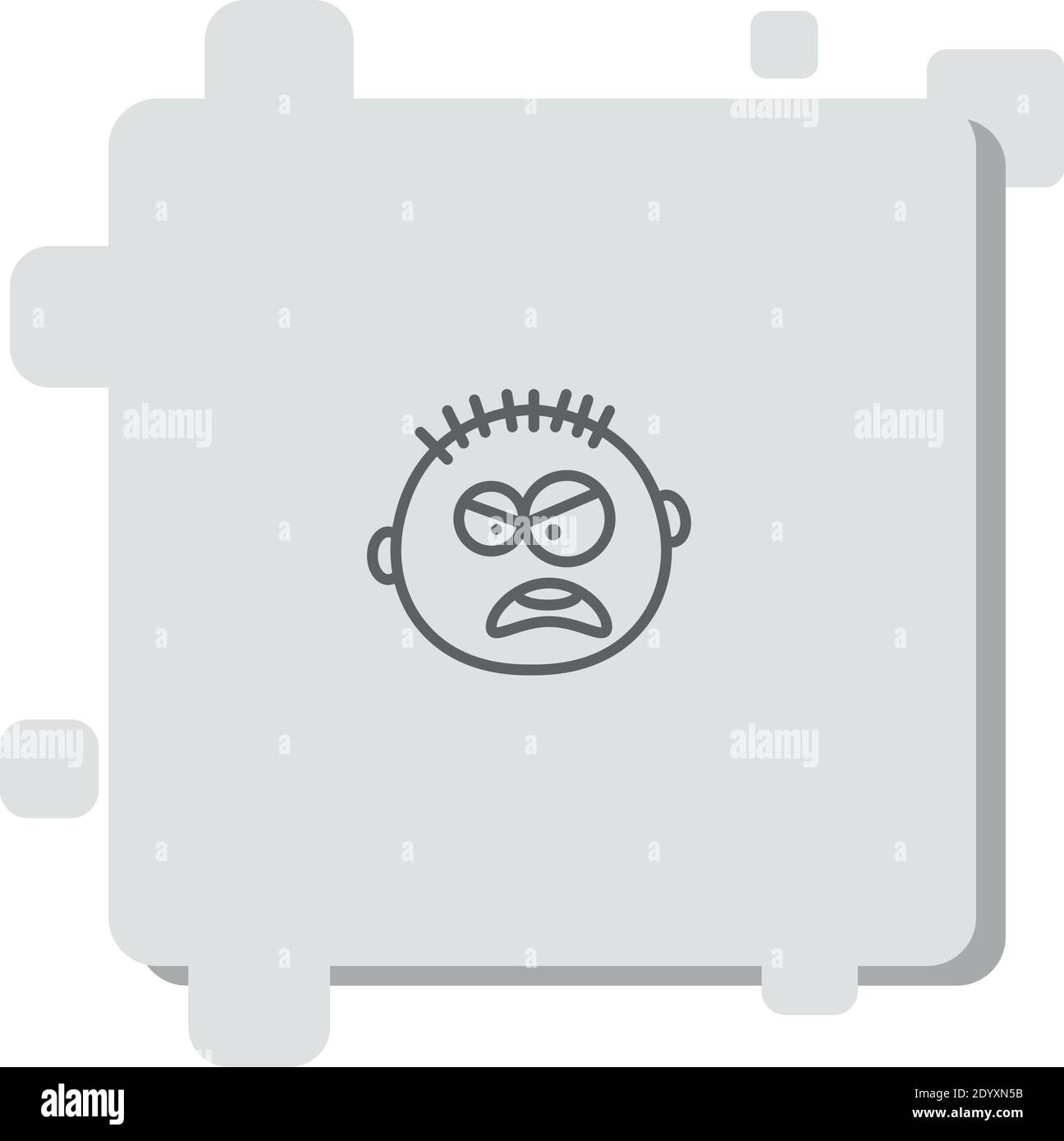 yelling vector icon modern simple vector illustration Stock Vector ...