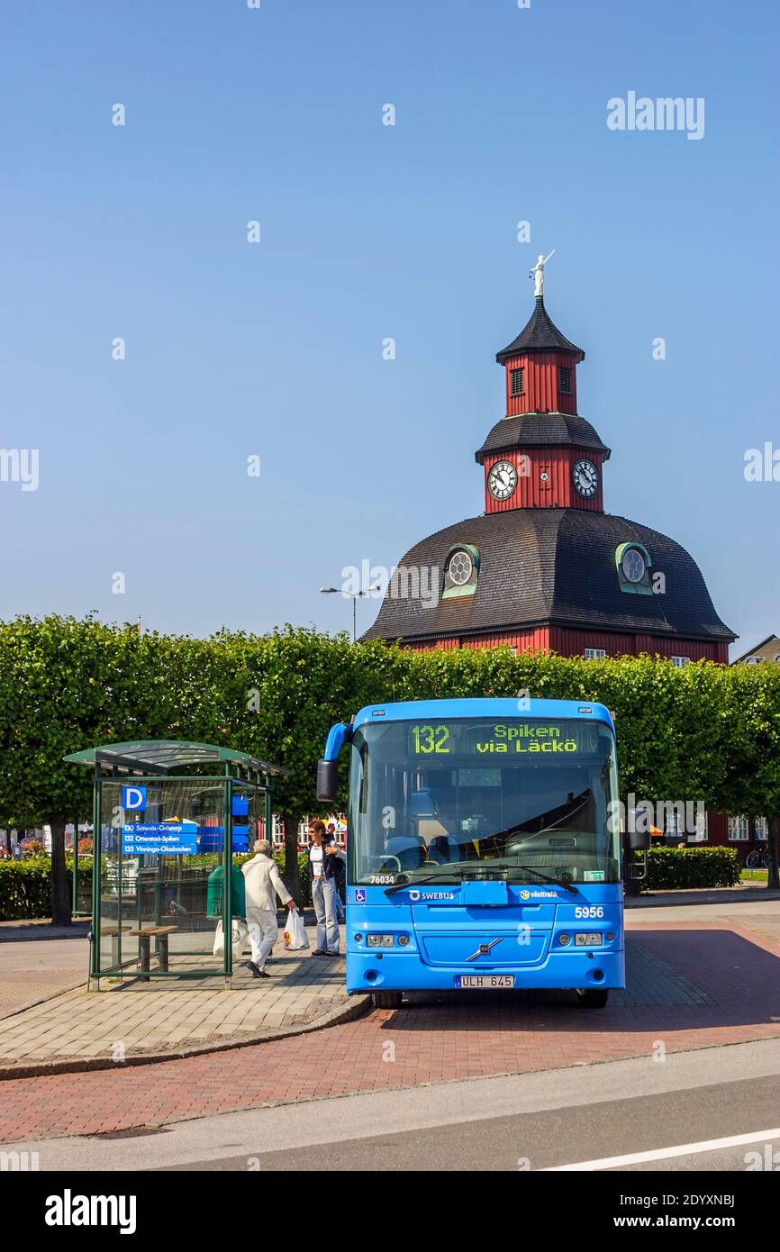Swedish bus stop public transport hi-res stock photography and images ...