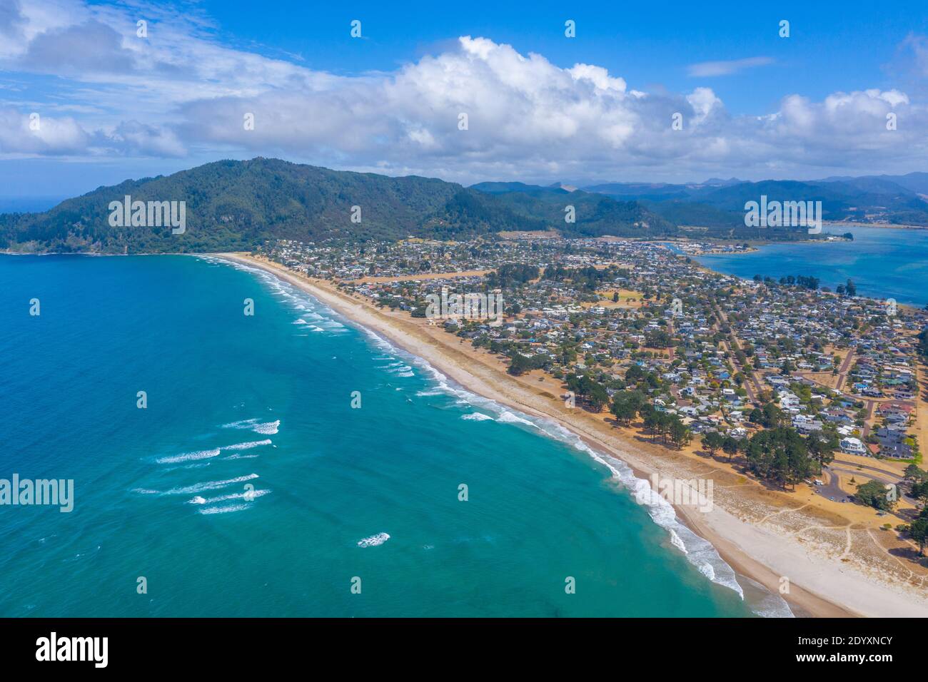 Aerial view of Pauanui at New Zealand Stock Photo - Alamy