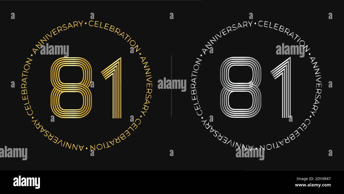 81th birthday hi-res stock photography and images - Alamy