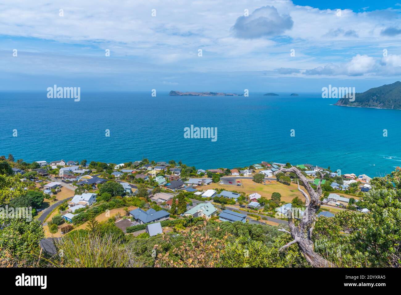 Aerial view of Pauanui at New Zealand Stock Photo - Alamy