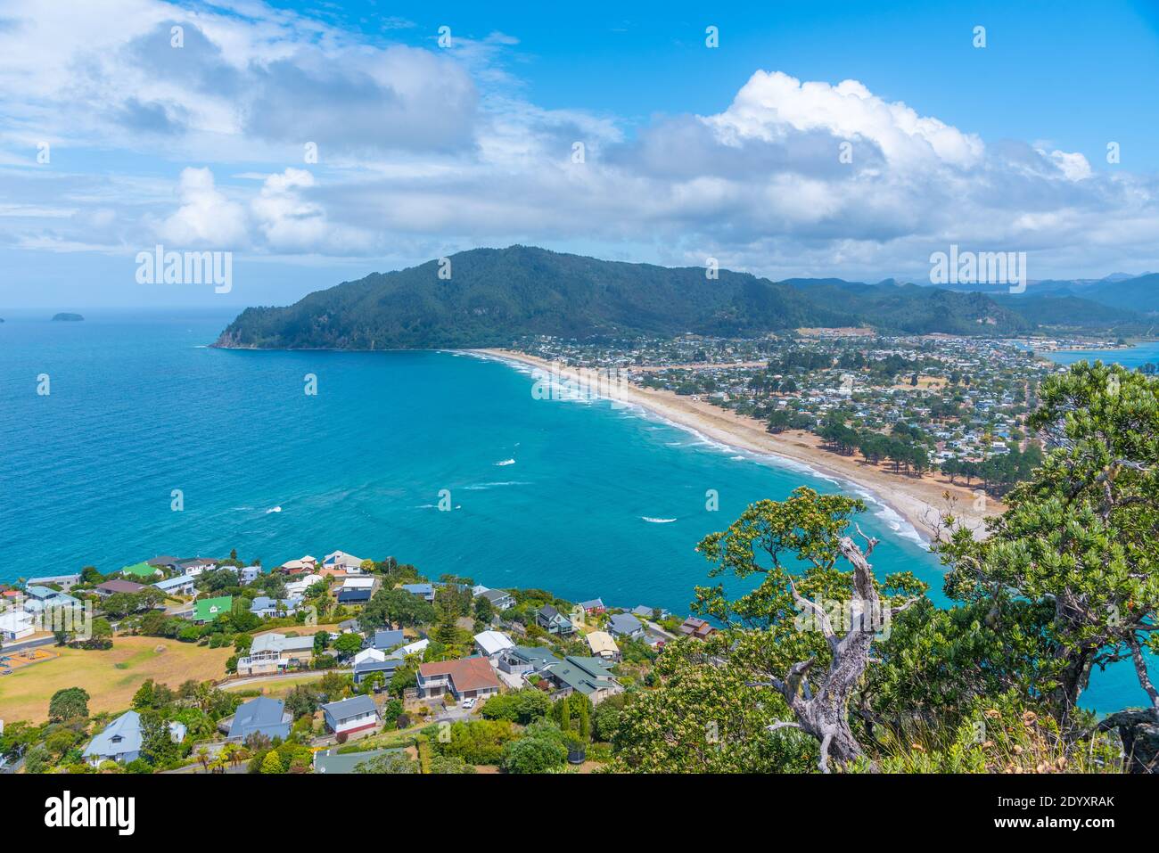 Aerial view of Pauanui at New Zealand Stock Photo - Alamy