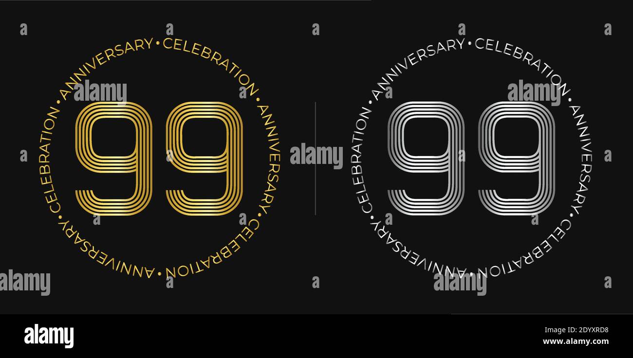 Happy birthday 99th birthday Stock Vector Images - Alamy