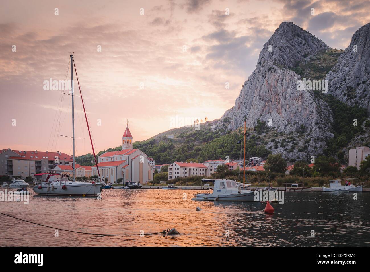 Omis and croatia and climb hi-res stock photography and images - Alamy