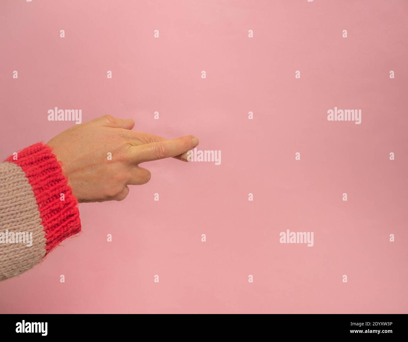 Hand crossing fingers and wishing for good luck - Lucky sign concept on ...